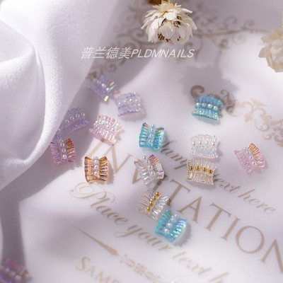 幻彩仙女极光珍珠日式美甲饰品