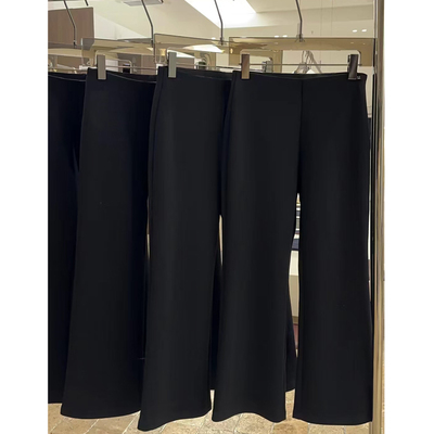 高腰显瘦微喇裤女小个子九分裤