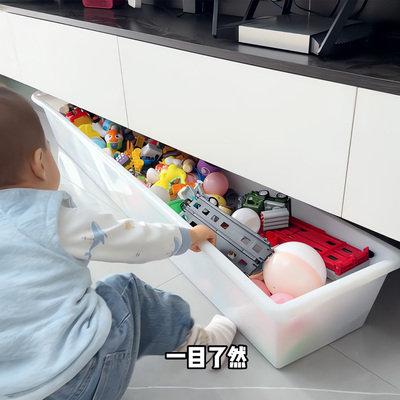 是谁想的猪食槽爆改玩具收纳盒！