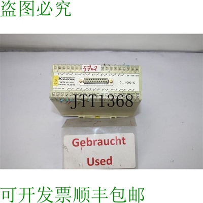 原装供应KLASCHKA 工业电子 VVTH 16-4.48 16.23-50
