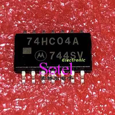74HC04A MOT SOP14【索特尔电子芯片商城】原装可直拍