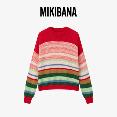 MIKIBANA套头毛衫J44TP3228