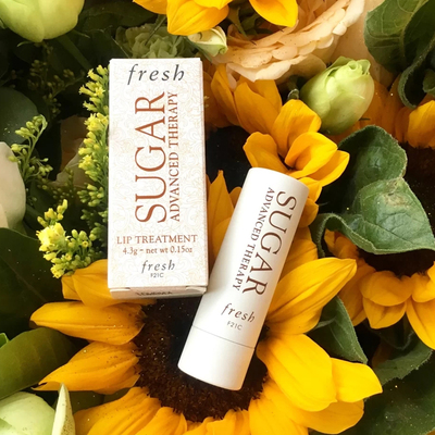 Fresh馥蕾诗润唇膏4.3g黄糖澄糖滋养丰盈臻润保湿滋润淡唇纹无色