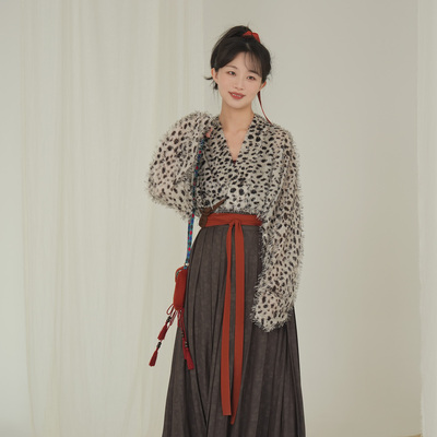 谜阿凰云斑宋制夏日汉服2026新款