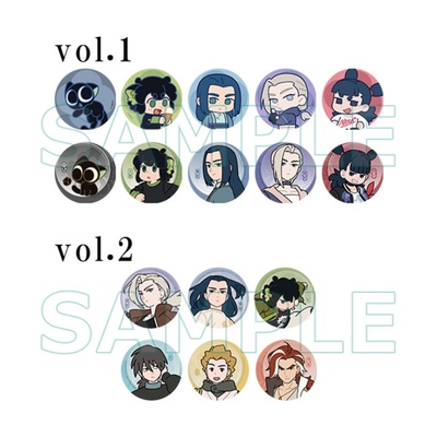 日谷罗小黑战记2剧场徽章吧唧