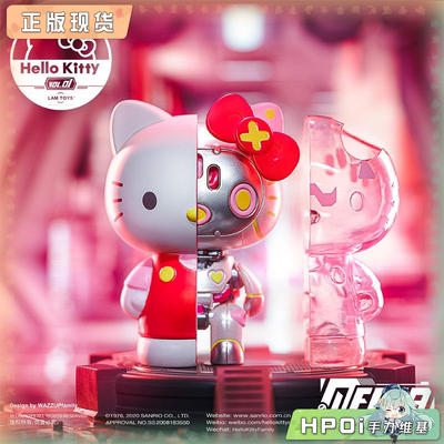 【Hpoi现货】MECHA HelloKitty 半机械解剖系列 凯蒂猫 潮玩 手办