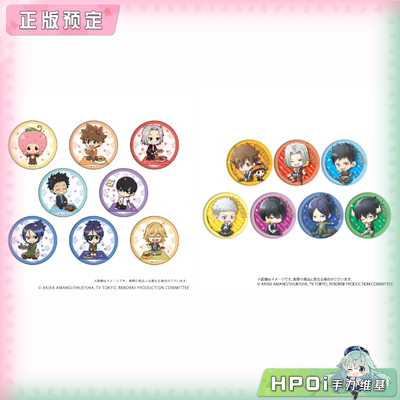 【Hpoi定金】A3 家庭教师 HITMAN REBORN! 赏樱ver 徽章 周边