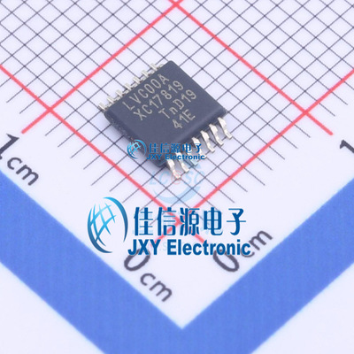 逻辑门     74LVC00APW,112  Nexperia(安世)  TSSOP-14