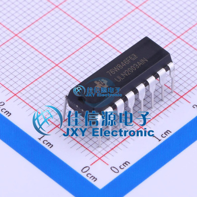 达林顿晶体管阵列   ULN2003AIN  TI(德州仪器)  PDIP-16