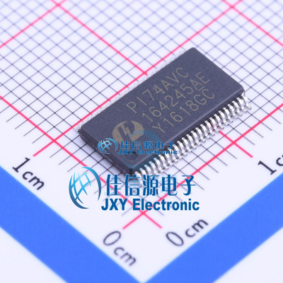 缓冲器/驱动器    PI74AVC164245AE  DIODES(美台)  TSSOP-48