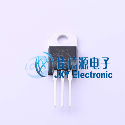 晶闸管(可控硅)   TYN625RG  ST(意法半导体)  ITO-220AB-3