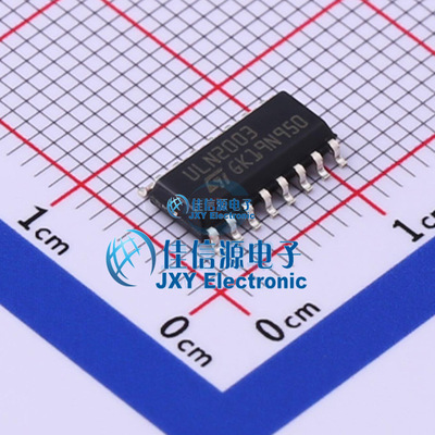 达林顿晶体管阵列   ULN2003D1013TR  ST(意法半导体)  SOIC-16