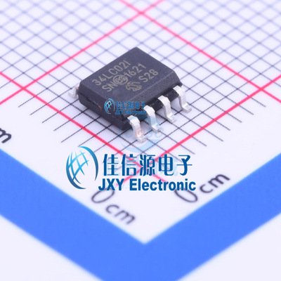 34LC02-I/SN  MICROCHIP(美国微芯)  SOIC-8_150mil