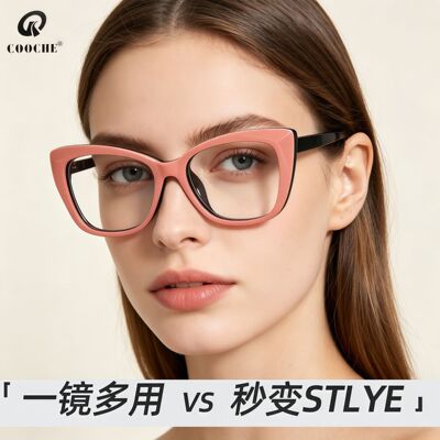 62223跨境真板材套镜一配五装饰片UV400偏光磁吸眼镜防紫外线墨镜