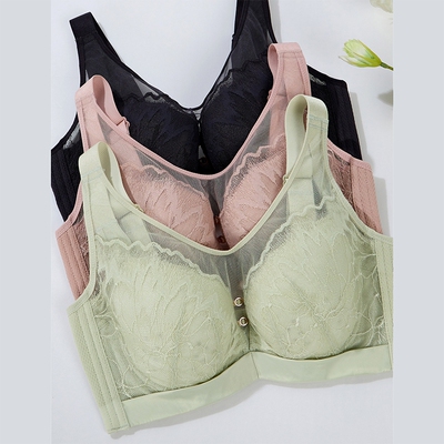 赏心正品内衣3245大胸显小CD杯宽肩带侧收副乳上托钢圈防下垂文胸