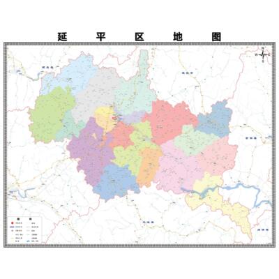 延平区市区域县市地图街道分布地区区域图办公室贴图挂图