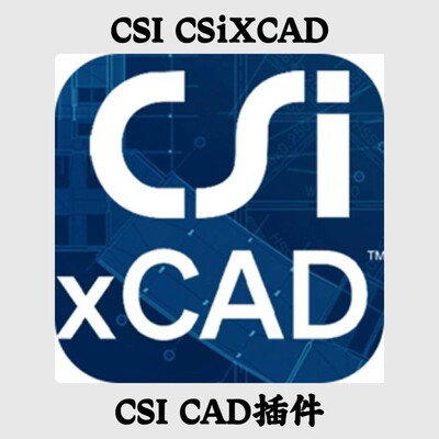 CSI CSiXCAD v21.0.0 CAD插件安装咨询指导服务
