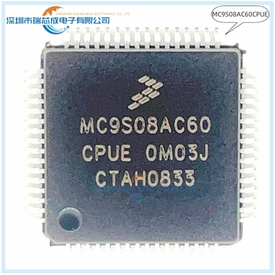 MC9S08AC60CPUE QFP-64 人气单片机(MCU/MPU/SOC) 原装正品芯片