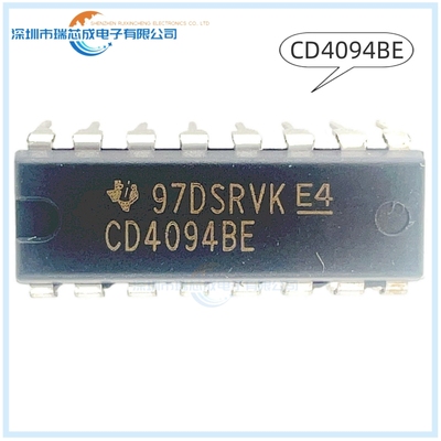 CD4094BE DIP-16 人气移位寄存器 逻辑芯片 集成电路 原装正品