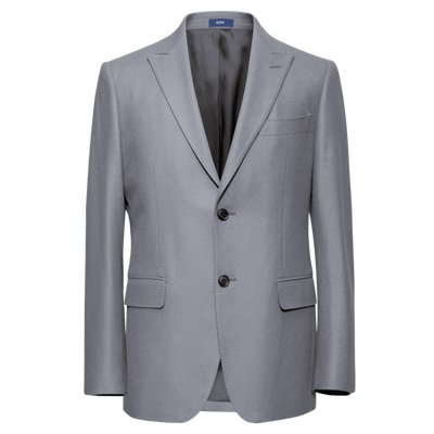 堡尼商务休闲修身西服套装