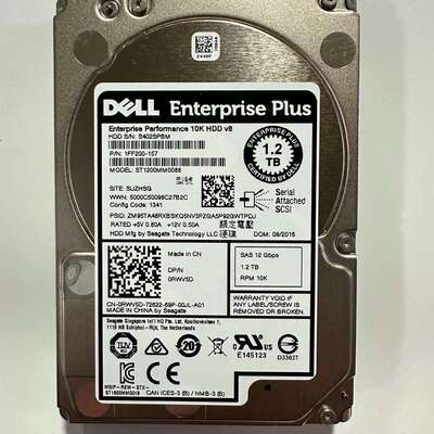 DELL SCv2020 4020 1.2TB 10K--议价商品