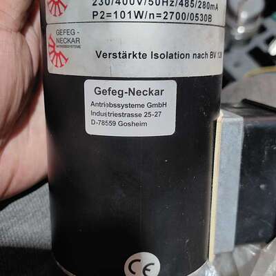 德国GEFEG-NECKAR防爆电机，型号D882，230/--议价商品