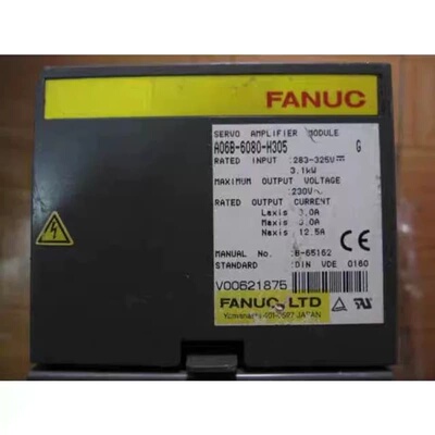 发那科驱动A06B-6080-H305，功能包好有测试有，议--议价商品