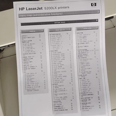 惠普HP LaserJet 5200LX黑白激光打印机--议价商品