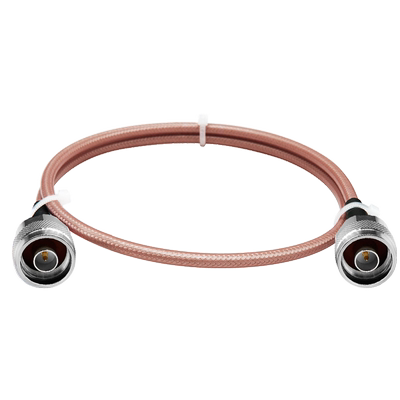 RG142双层镀银连接线N公转N公6G