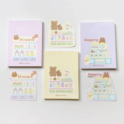 soii手帐分装|FStudio 3款便签本《橱窗》