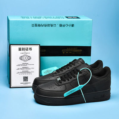 aj空军一号低帮aj男鞋纯黑女黑武士莆田af1板鞋男女同款小白鞋.