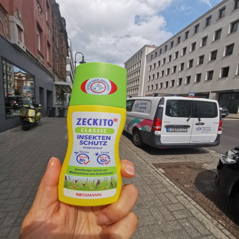德国直邮ZECKITO母婴儿童驱蚊喷雾 植物防蜱虫 舒缓凝胶滚珠