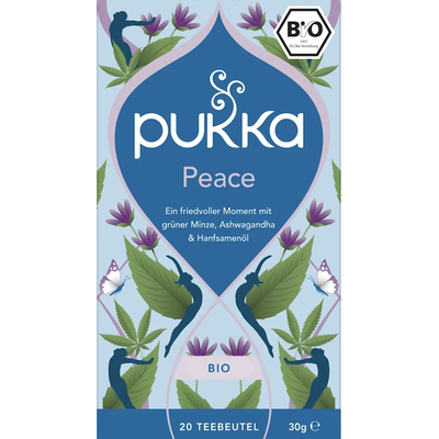 德国直邮pukka帕卡天然有机花草茶 草本无咖啡因 晚安茶 舒缓睡眠