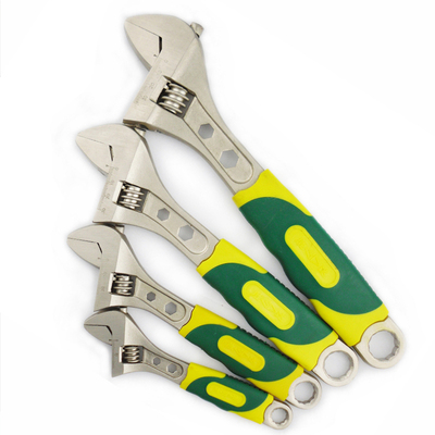 SD/胜达中间塑柄活动扳手 机修活络板手 汽修螺母活口板子工具