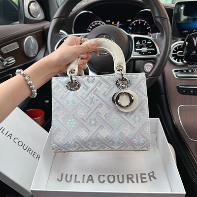 Julia Courier女包非遗壮锦戴妃包包女新款大容量单肩斜挎手提包