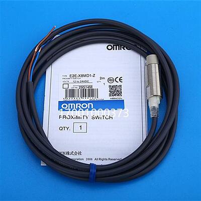 电感式接近开关M12NPN三线E2E-X5ME1/F1-ZPNP二线常开E2E-X8MD1-Z