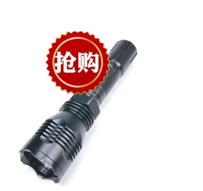 正品数控远射王强光手电筒聚光