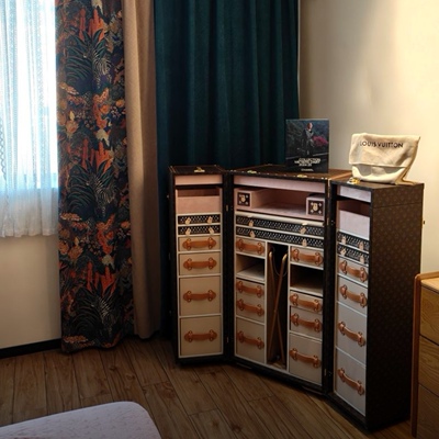 【ZC·宗宸家居】女神梳妆台首饰柜送礼117x40x108合70x58x108cm