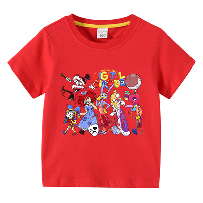 神奇数字马戏团The Amazing Digital Circus贾克斯Jax童装纯棉T恤