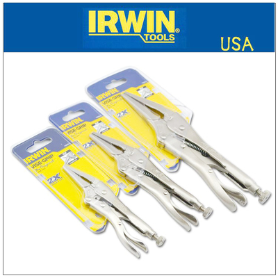 美国欧文irwin力确尖咀大力钳4LN/6LN/9LN夹持钳VISE GRIP