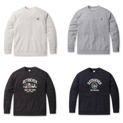 韩国正品代购 PROJECT M 25冬 男女情侣 套头圆领卫衣