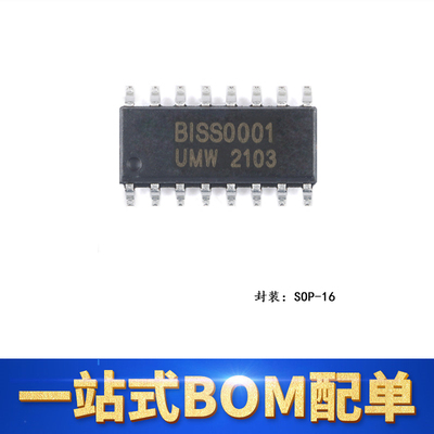 BISS0001SOP-16信号处理器芯片
