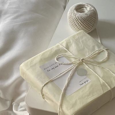 ins高颜值礼物打包绳1.5毫米彩色棉绳 甜品棉线diy礼品雪梨纸包装