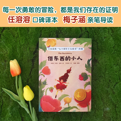 小译林国际大奖童书：借东西的小人 [英国]玛丽·诺顿著 卡内基奖七十周年十大童书赠送精美书签新锐大奖插画师手绘20余幅水彩图片