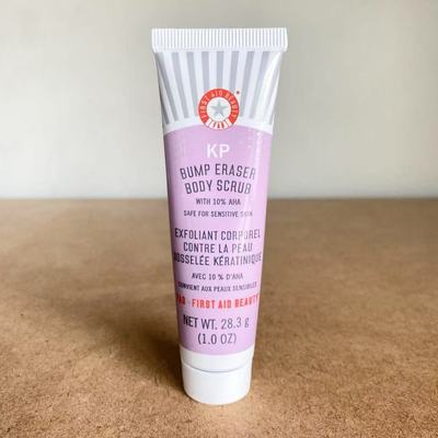 去鸡皮！FAB急救美人AHA果酸身体磨砂膏28.3g小样 去角质光滑亮肤