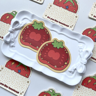 PangStudio便签是番茄啊基础手帐异形便签小清新盐系夏日ins可写