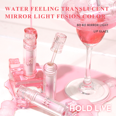 HOLDLIVE啵啵镜光唇釉玻璃唇