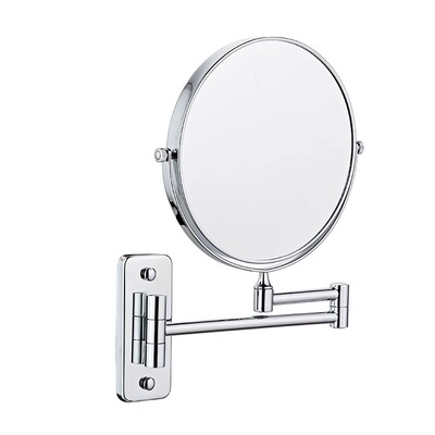 Wall Mount Round Vanity Magnifying Bathroom Mirror