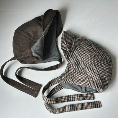 给日本顾客制作的样品 车间多色 休闲护耳帽2025年冬季帽子女款