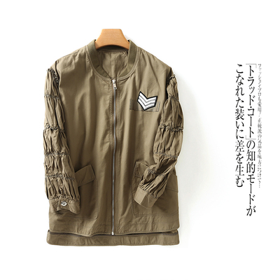 凉墨缺秋休闲百搭常规外套